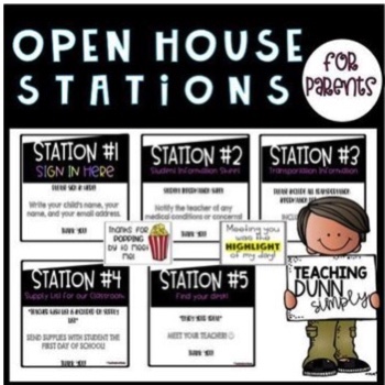 Open House at School and how to throw an EPIC Open House