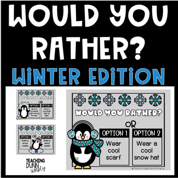 Would you rather Winter Questions