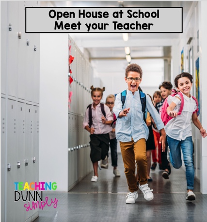 Open House at School and how to throw an EPIC Open House